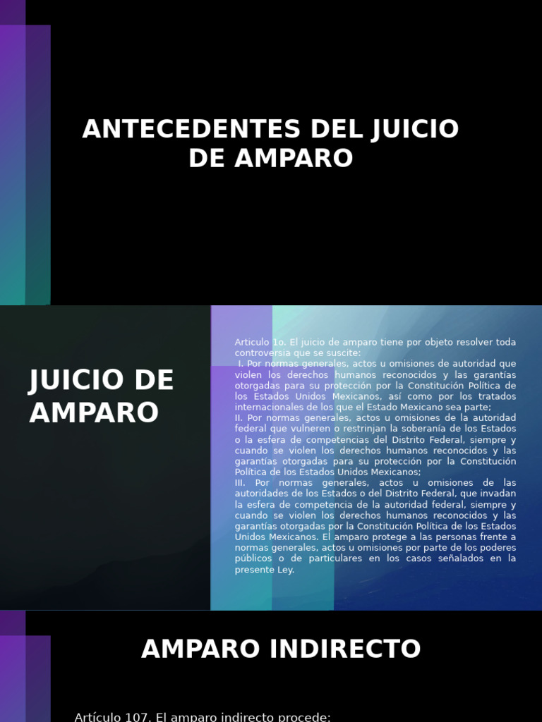 Juicio de Amparo | PDF
