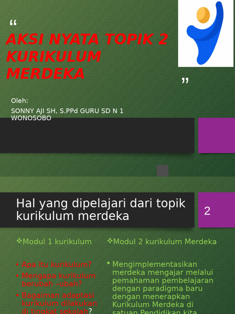 Aksi Nyata Topik 2 Bu Asih | PDF