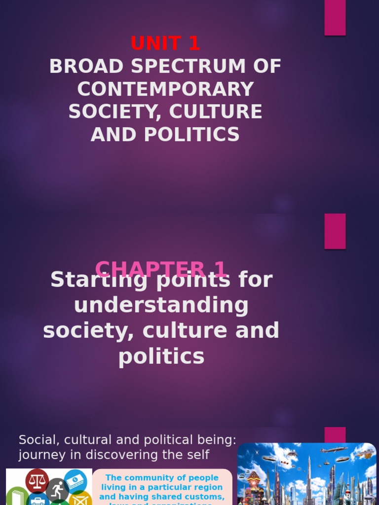 Chapter 1 Ucsp | PDF