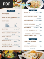 QDOBA Menu with Prices and Nutrition | PDF | Burrito | Taco