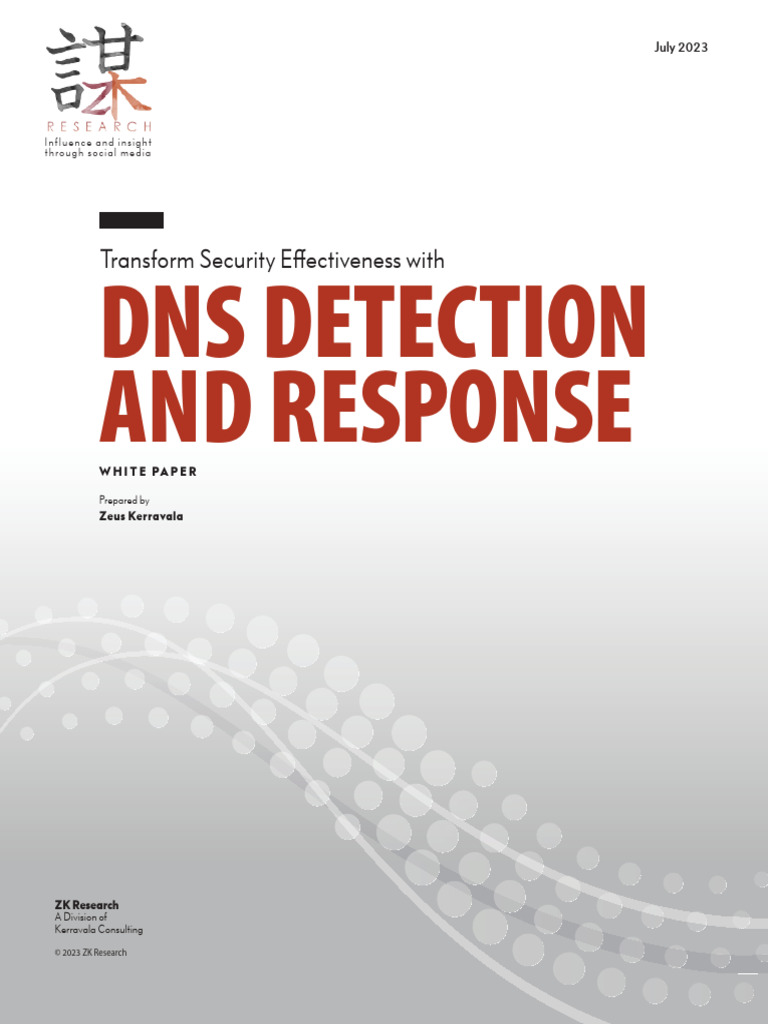 The ZK Research Report Dns | PDF | Computers | Security