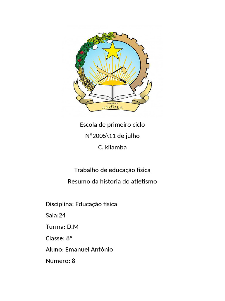 Trabalho Do Emanuel | PDF