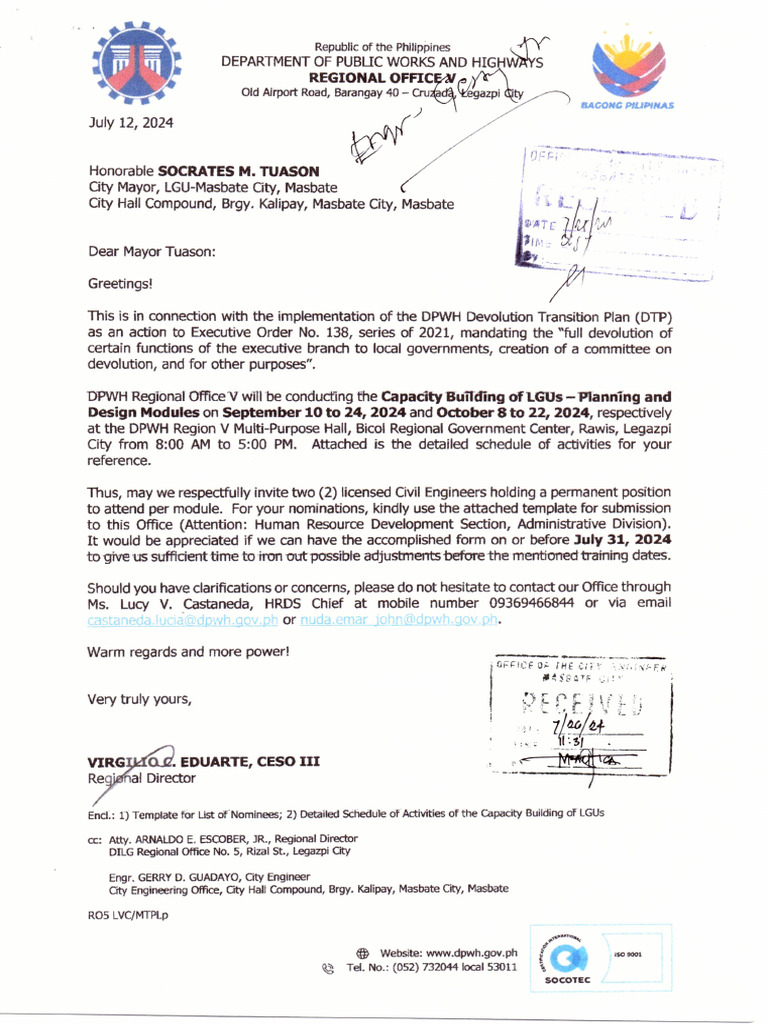 Communication Letter | PDF