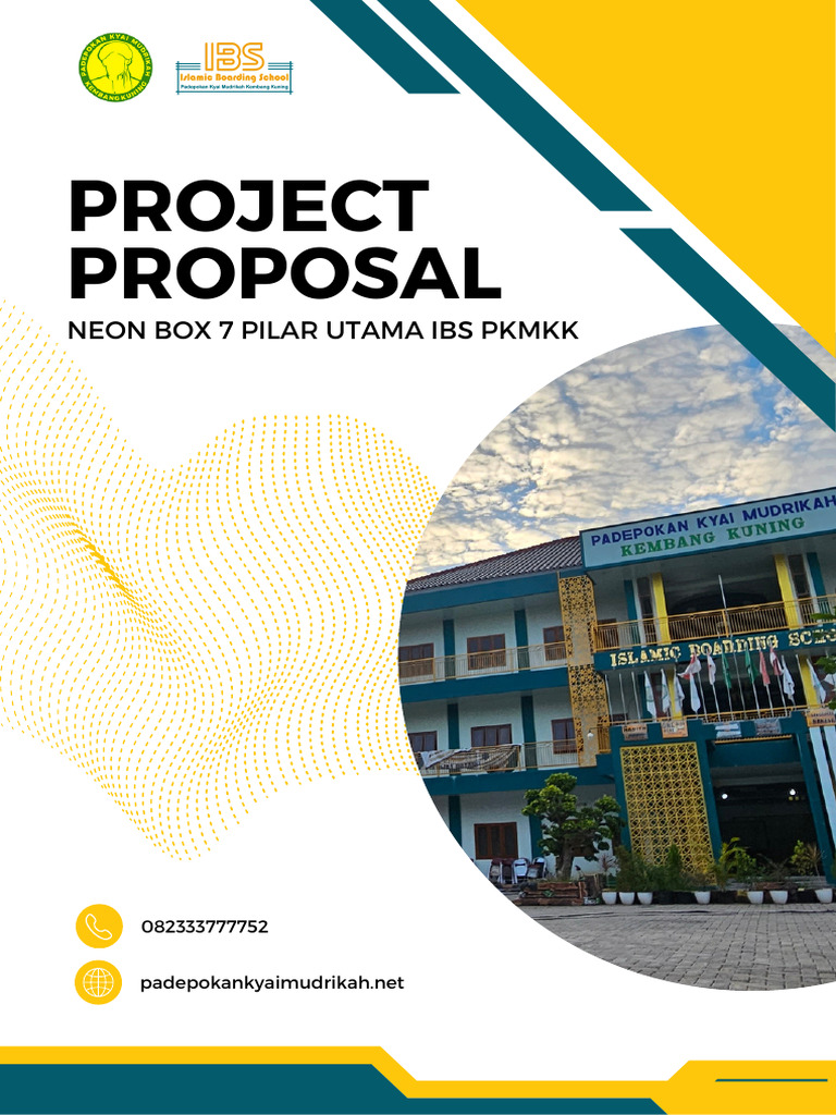 Sampul Proposal Neon Box | PDF