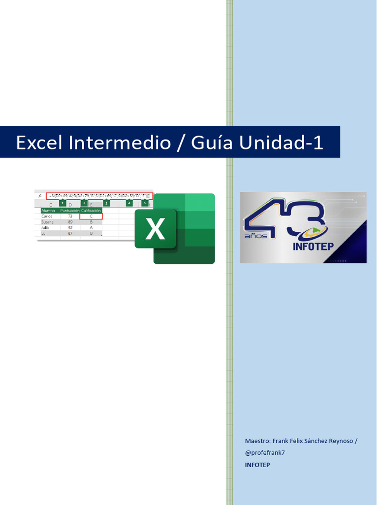 Excel Intermedio: Funciones Lógicas | PDF | Argumento | Microsoft Excel