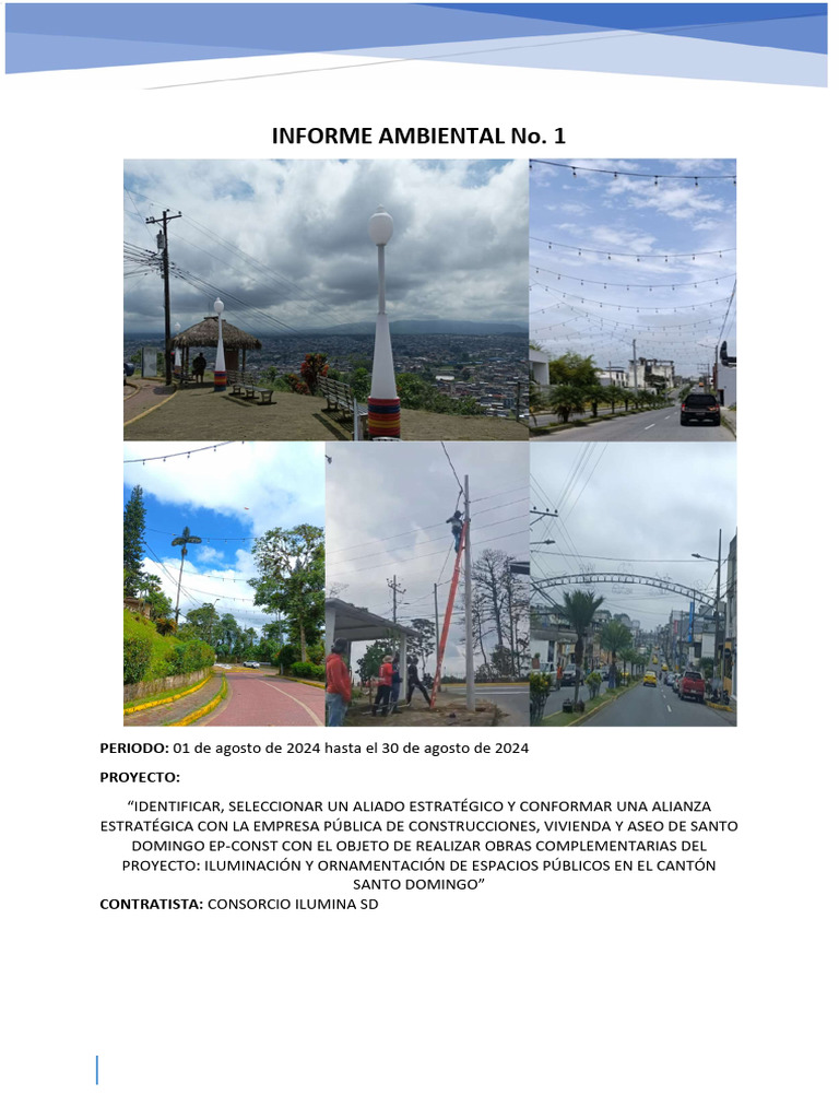 Informe Ambiental | PDF