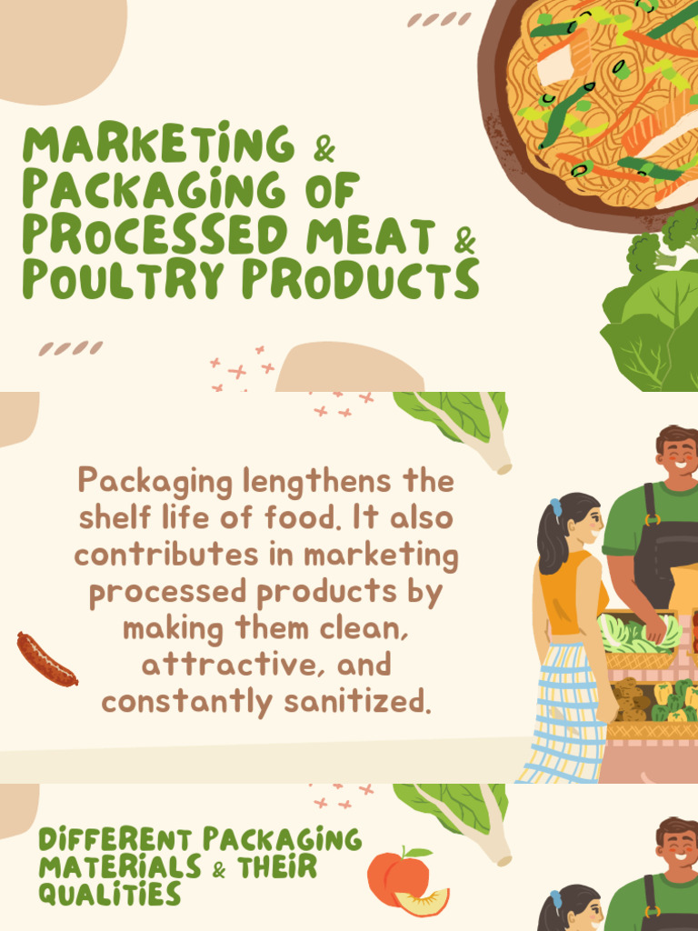 Processed Meat & Poultry Packaging Guide | PDF | Meat | Food Industry