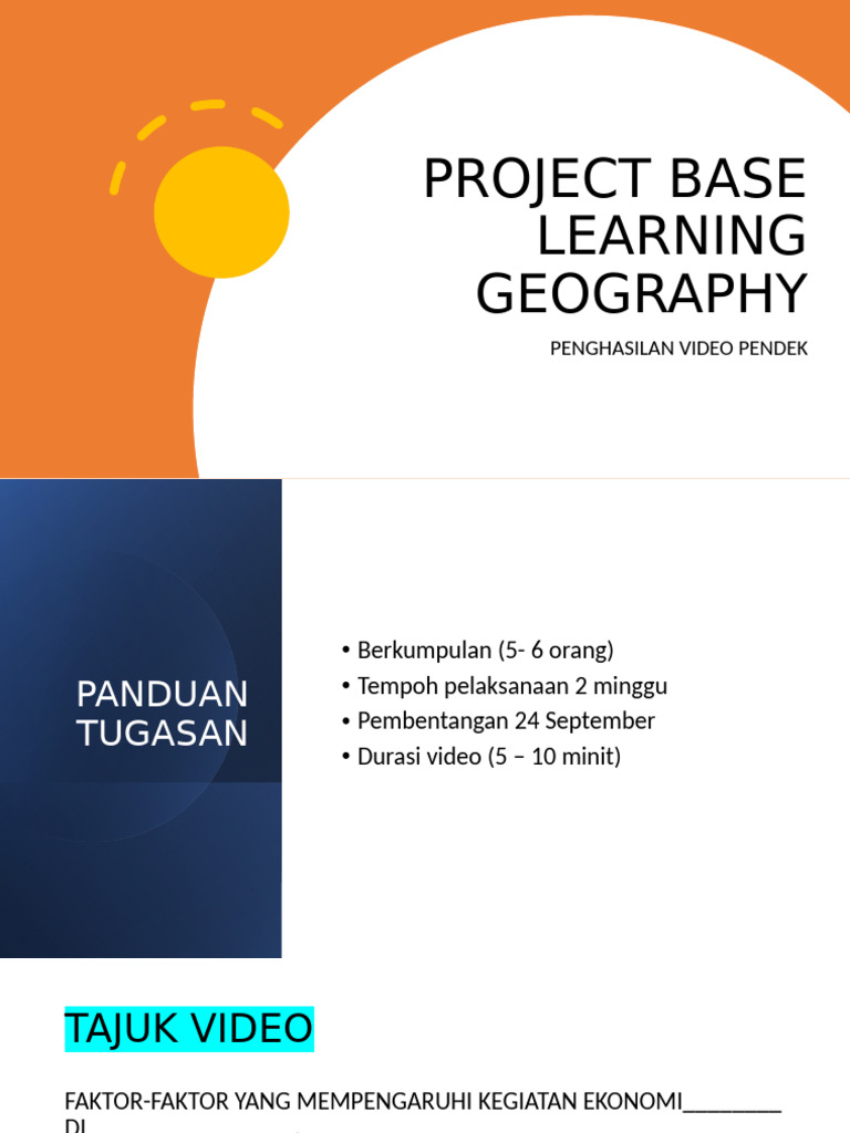 PROJECT BASE LEARNING GEOGRAPHY | PDF