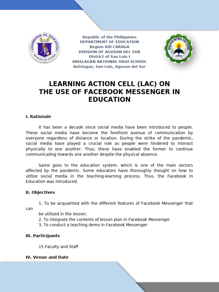 Activity Designs | PDF