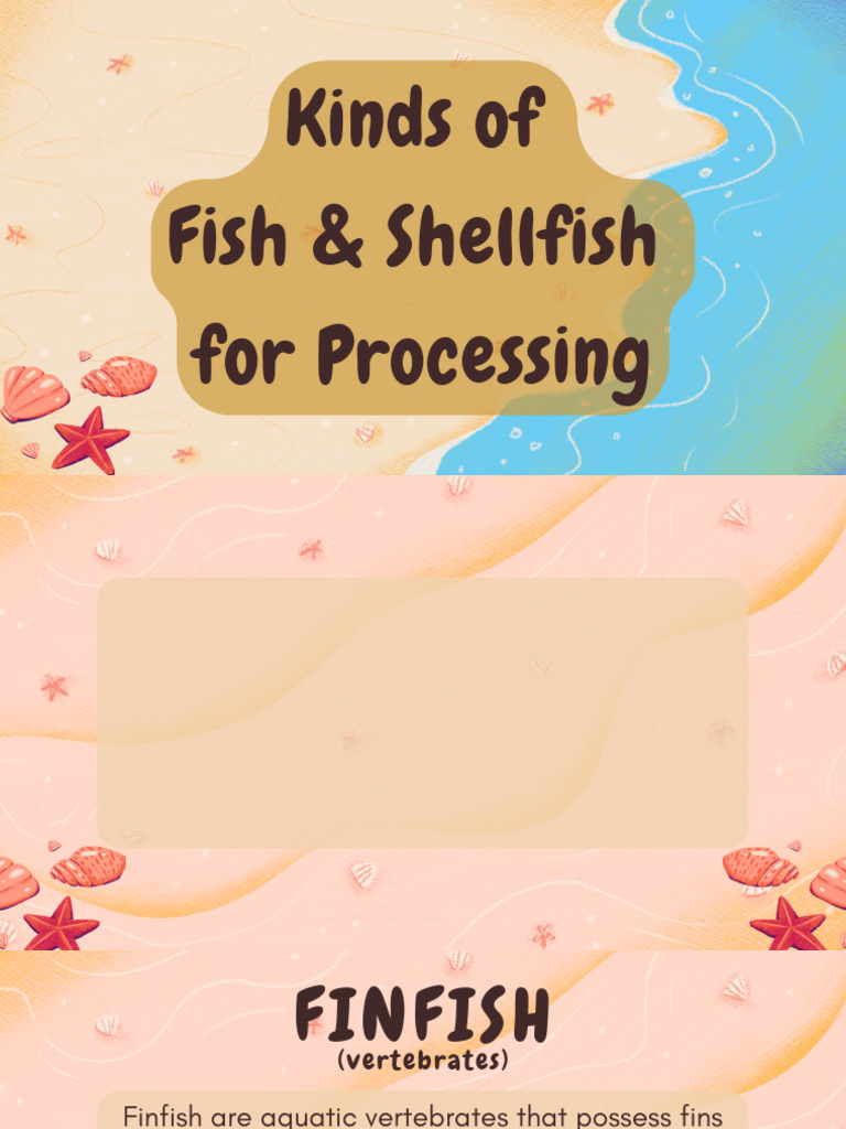 Fish and Shellfish | PDF | Crustacean | Wellness