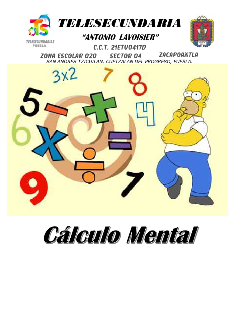 CÁLCULO MENTAL 2 | PDF