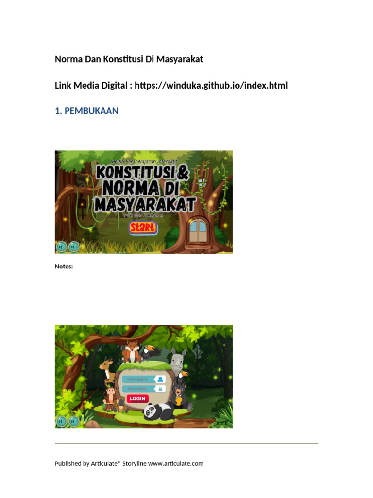 Norma Dan Konstitusi Di Masyarakat PKN Bab 2 Kelas 4 | PDF