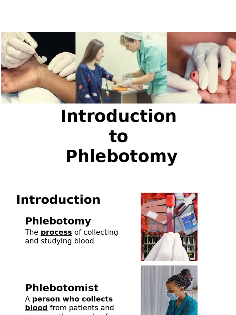 Intro+to+Phlebotomy +Cap+puncture+Class+Slides | PDF | Diabetes | Wellness