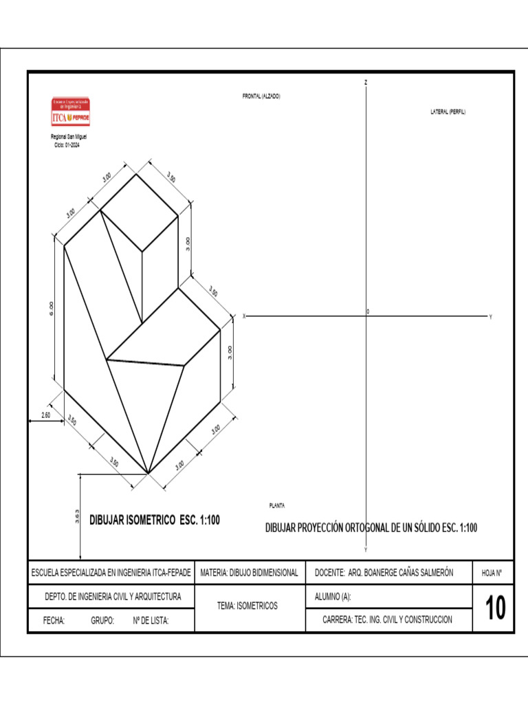 Isometricos 9 y 10 | PDF