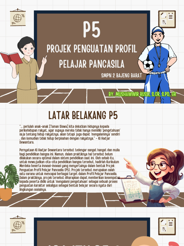 Implementasi Projek P5 di SMPN 2 Bajeng | PDF