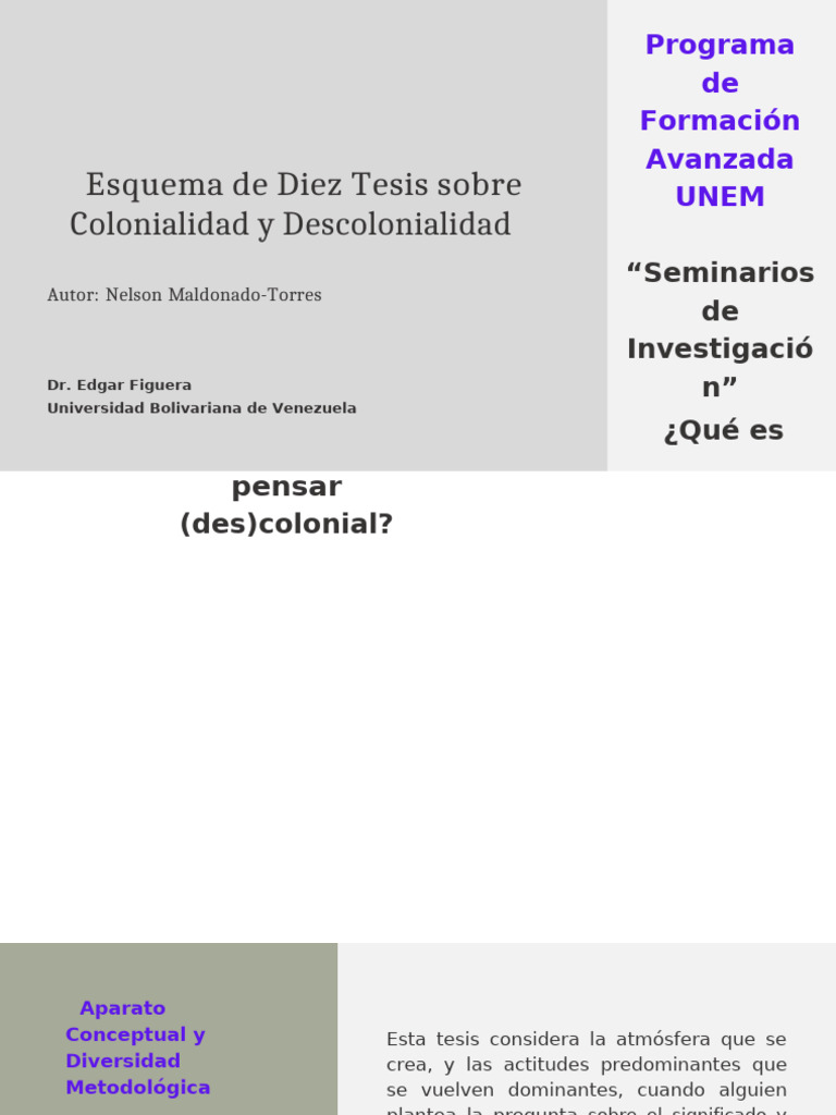Esquema-de-Diez-Tesis-sobre-colonialidad-y-descolonialidad-Autor-Nelson ...