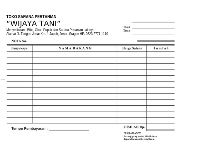 Contoh Nota | PDF
