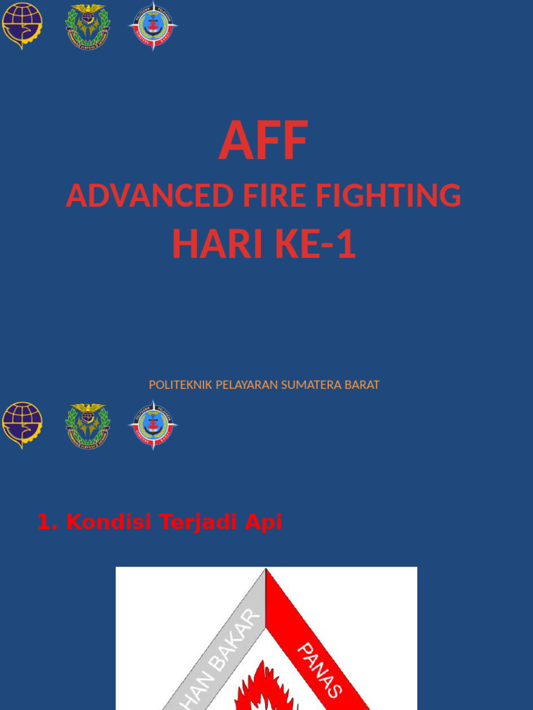 ADVANCED FIRE FIGHTING | PDF