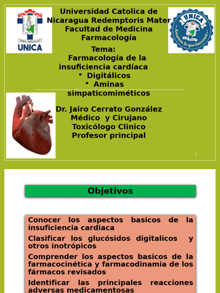 Icc Digitalicos e Inotropicos Positivos | PDF