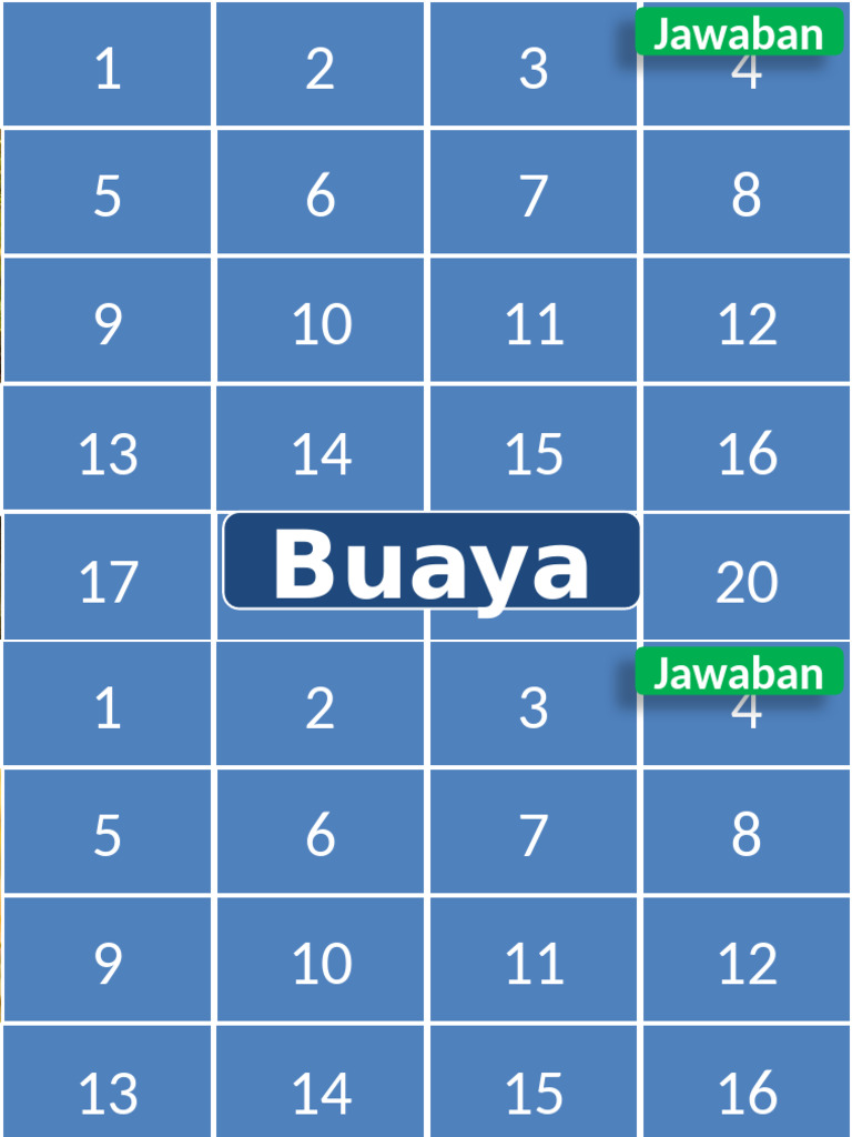 Game Tebak Hewan Dengan Klue Potongan Gambar PDF