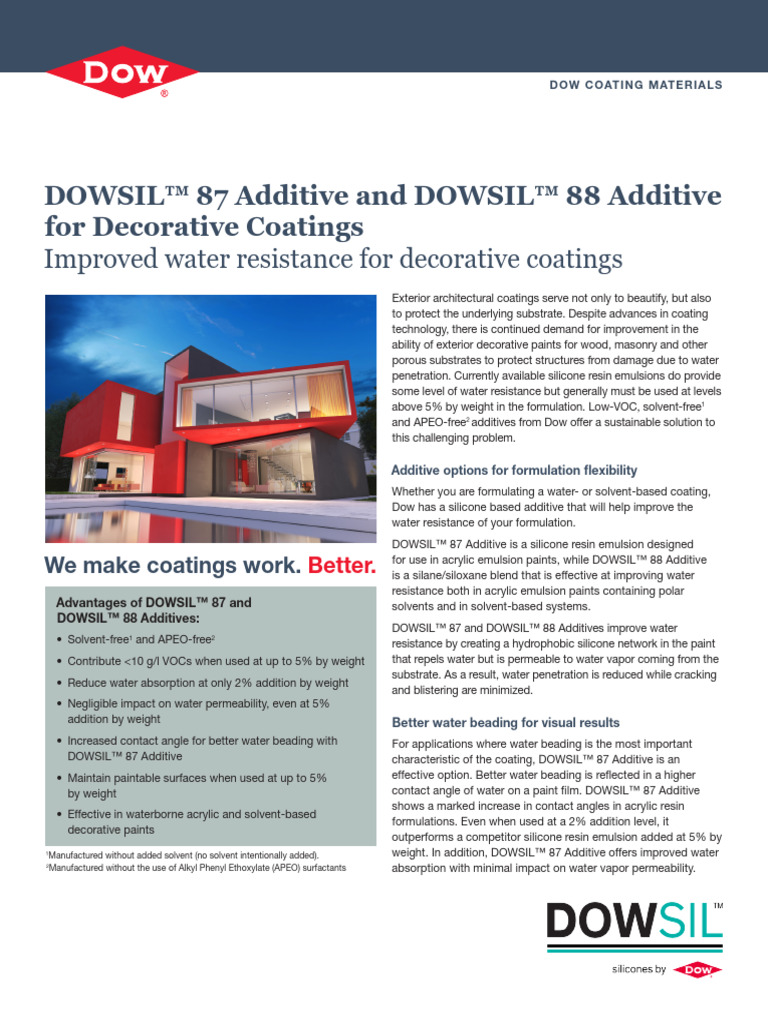 Dowsil 87, 88 | PDF