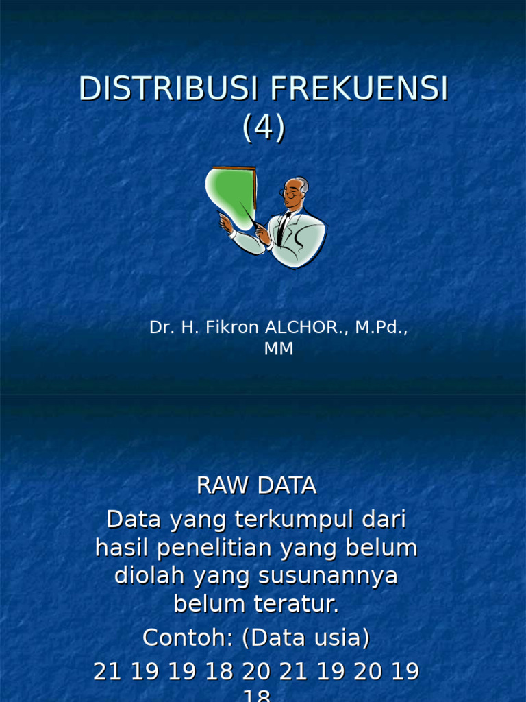 Distribusi Frekuensi | PDF