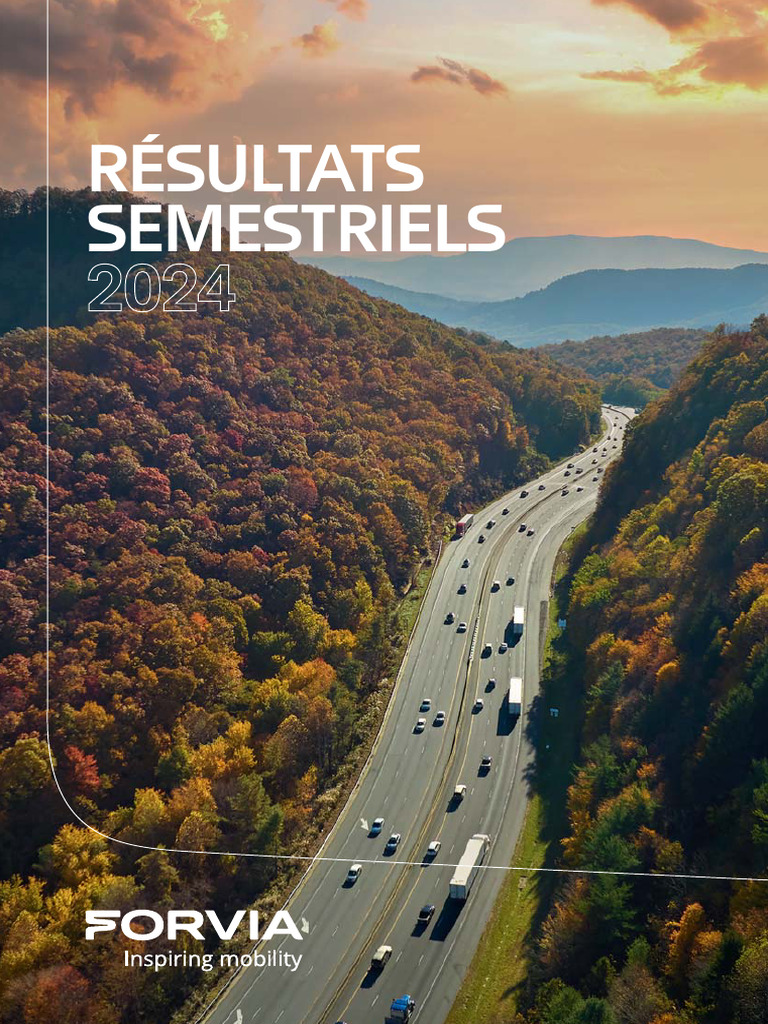 FORVIA - Rapport Financier Semestriel 2024 | PDF