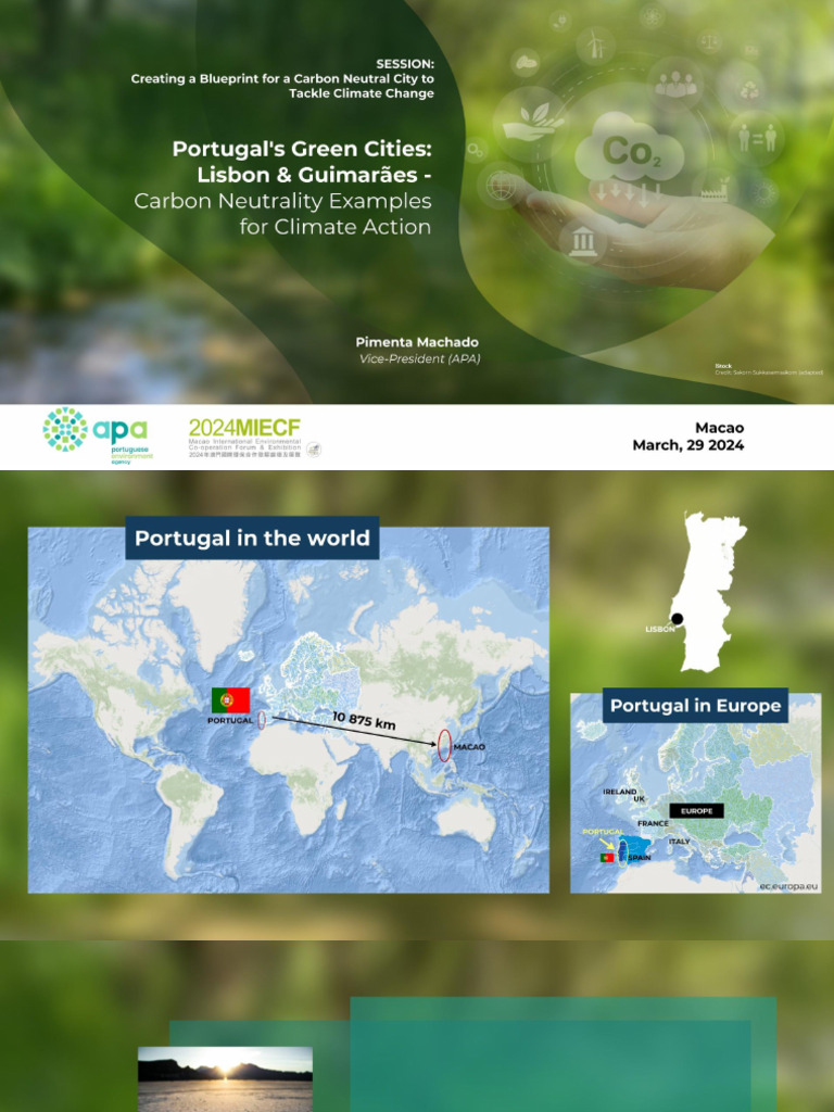 José Carlos Pimenta Machado先生 - 氣候行動下葡萄牙的碳中和城市 | PDF