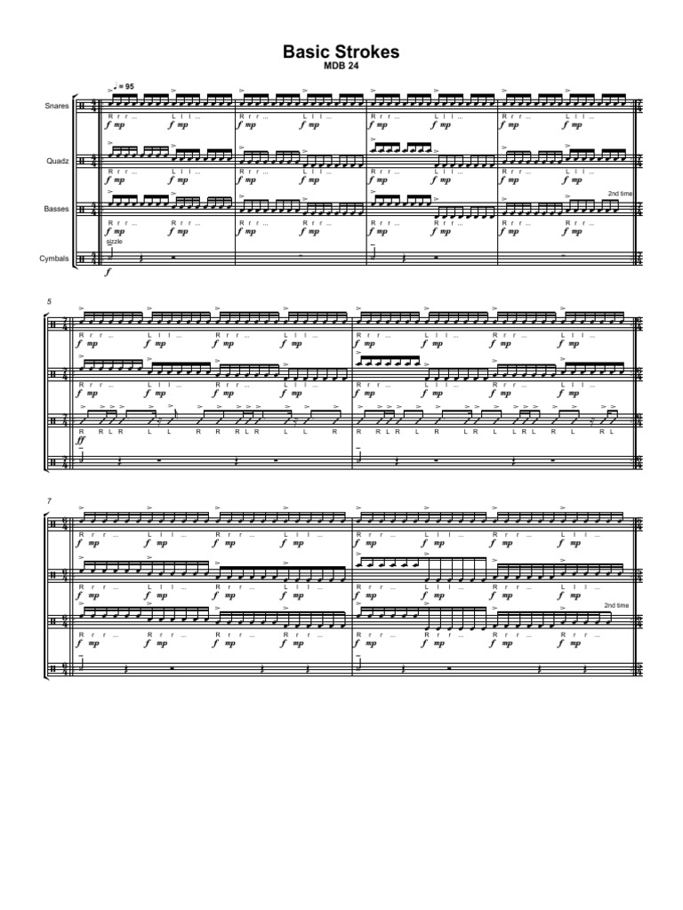 Basic Strokes 24 | PDF