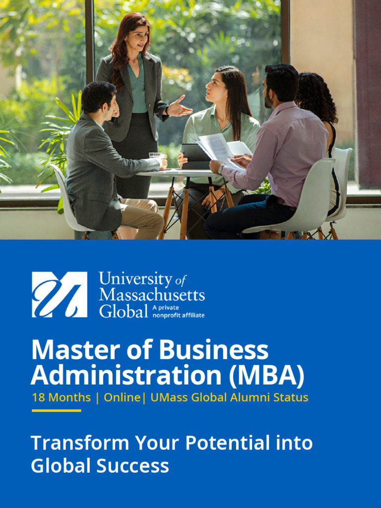 UMass MBA-Brochure | PDF