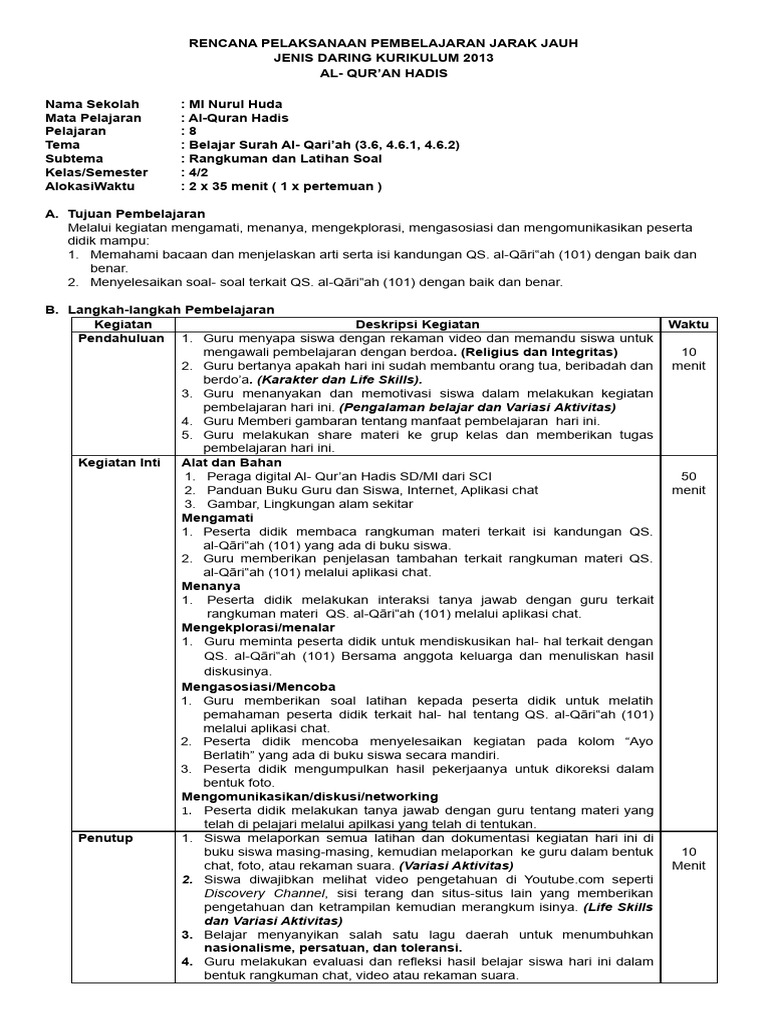 QH 8.6 Rangkuman Dan Latihan Soal | PDF