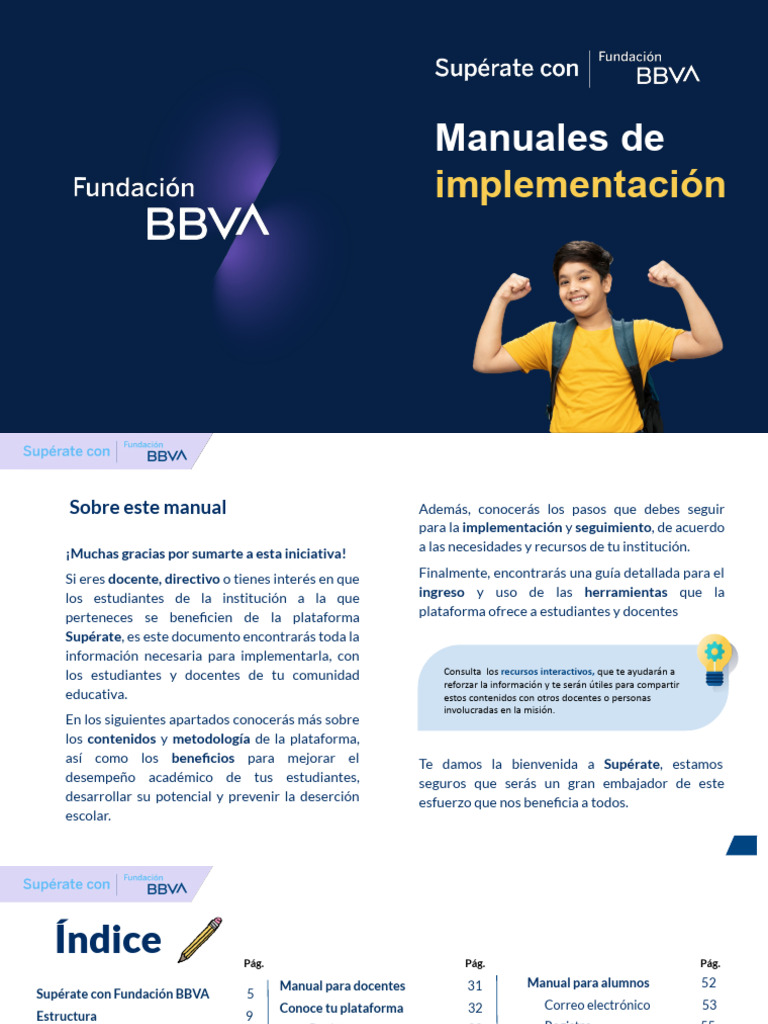 Manual de Implementación Supérate - Genérico | PDF