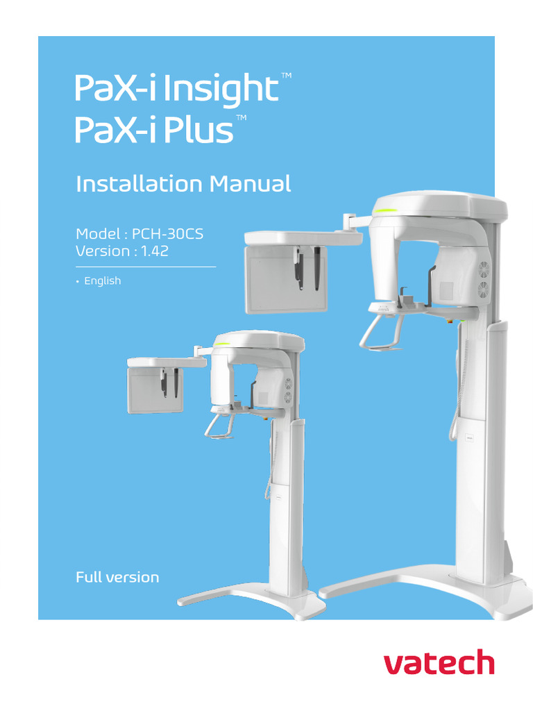 Pax-I Plus & Insight PCH-30CS Install | PDF