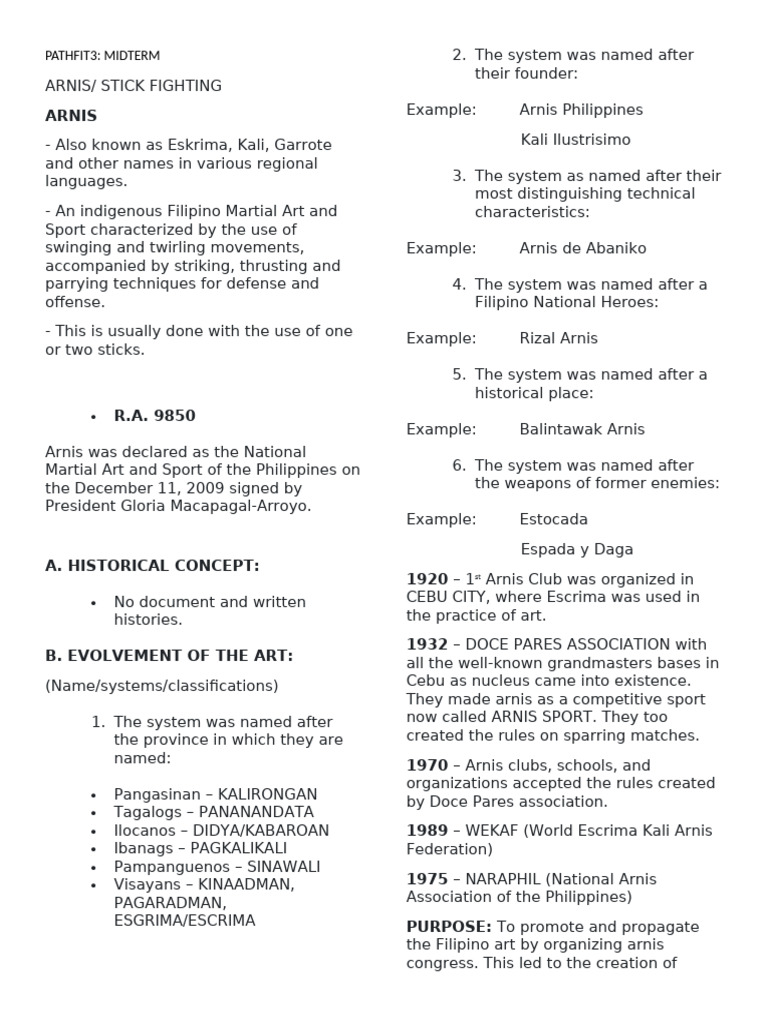 PATHFIT3 - Midterm | PDF