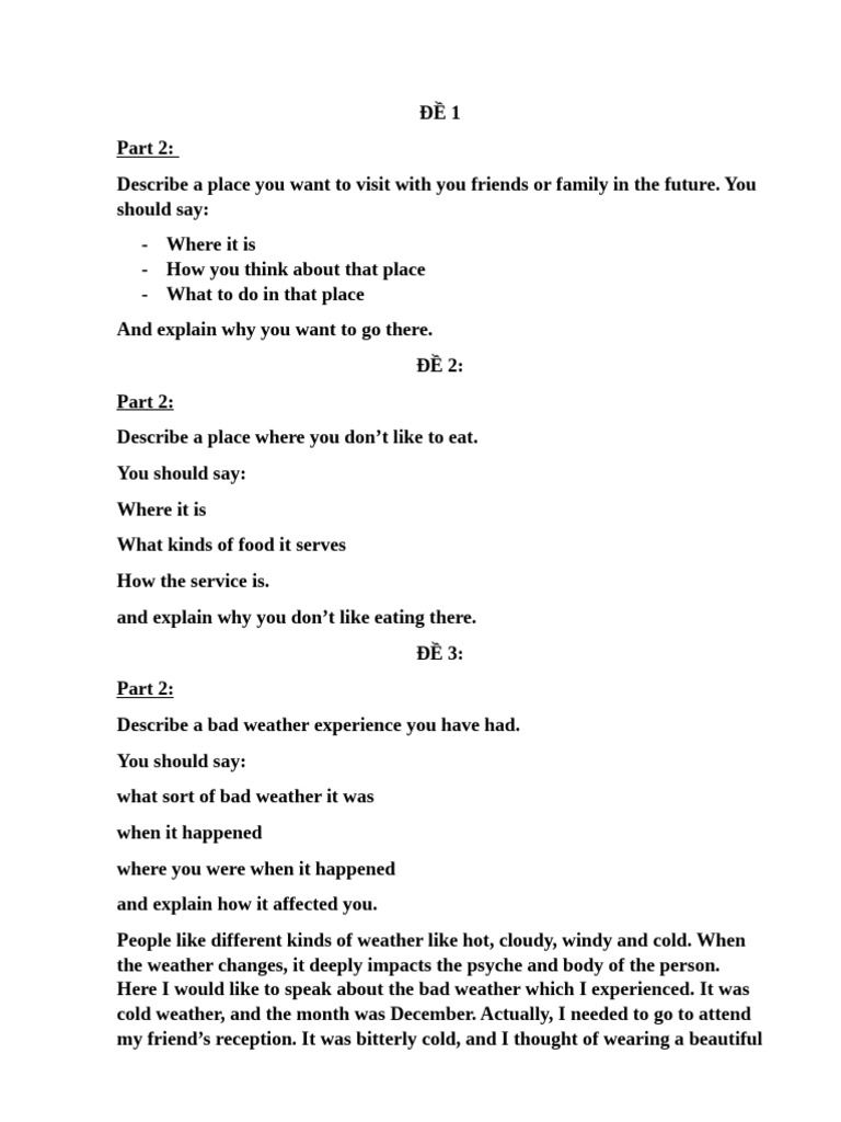 Speaking Hp6 54 - Student | PDF