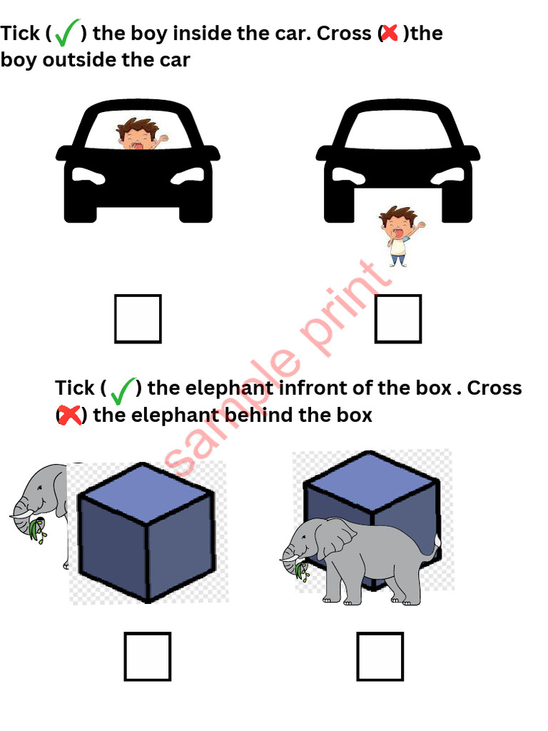 Sample Maths Ukg | PDF