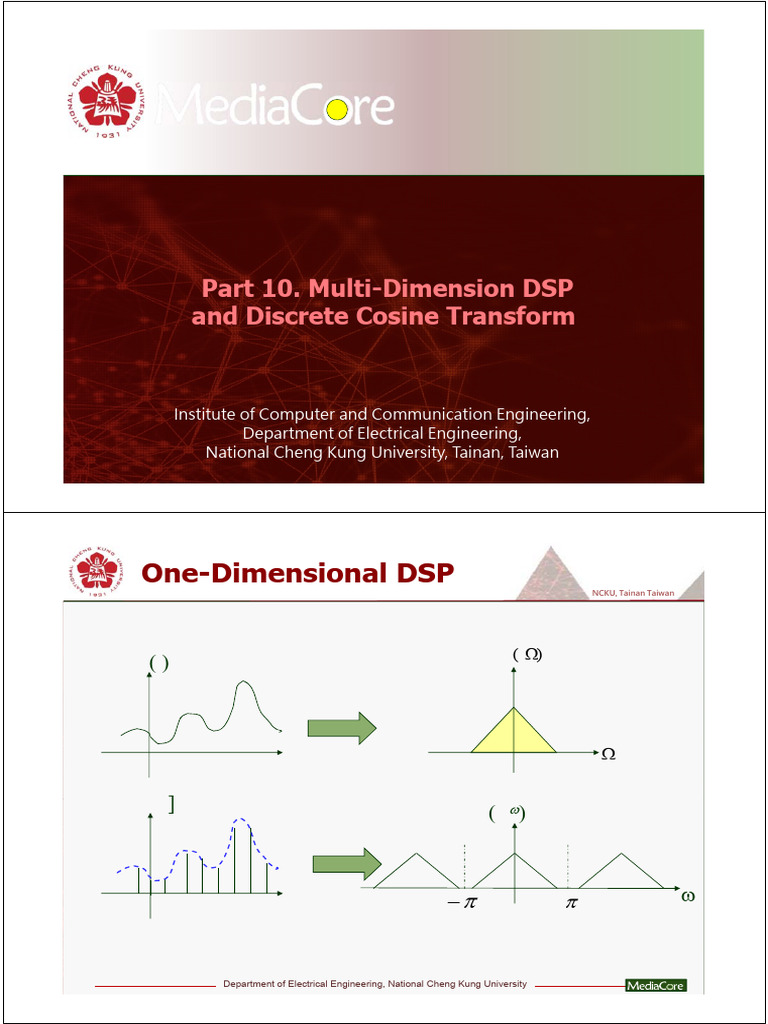 DSP10 MDSP DCT | PDF