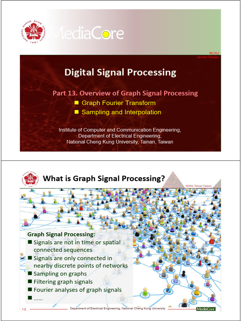 DSP13 - Graph Signal Processing | PDF