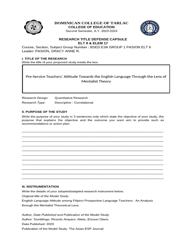 Title Defense Capsule | PDF
