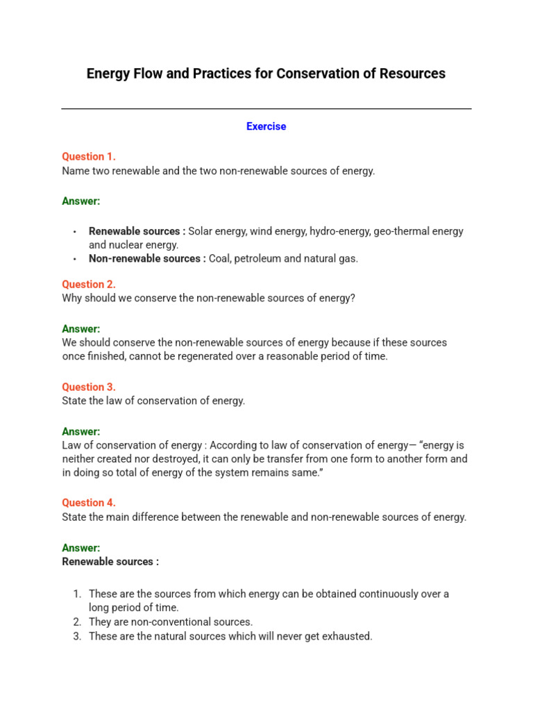 CH 7 Energy Flow STD 9 | PDF