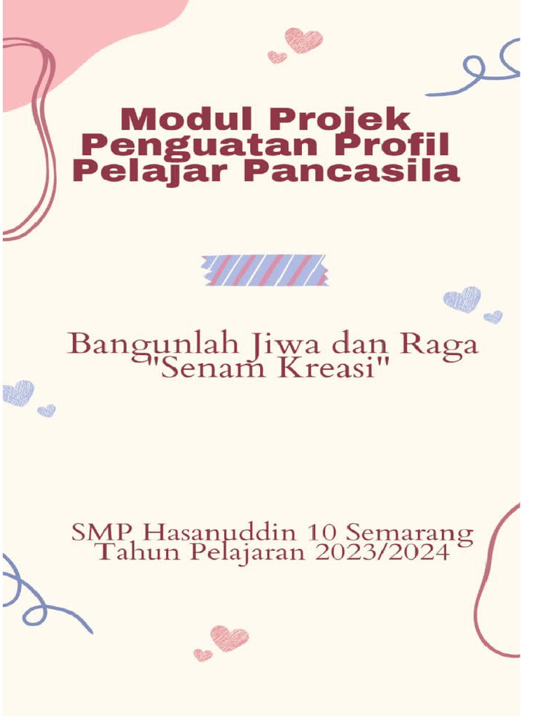 Modul P5 Senam Kreasi KLS 8 2023-2024 | PDF