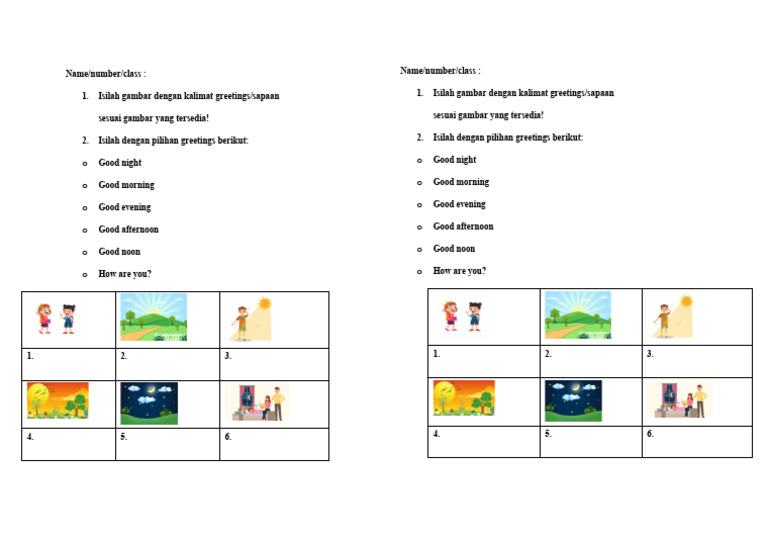 Exercise Unit 1 Grade 1 | PDF