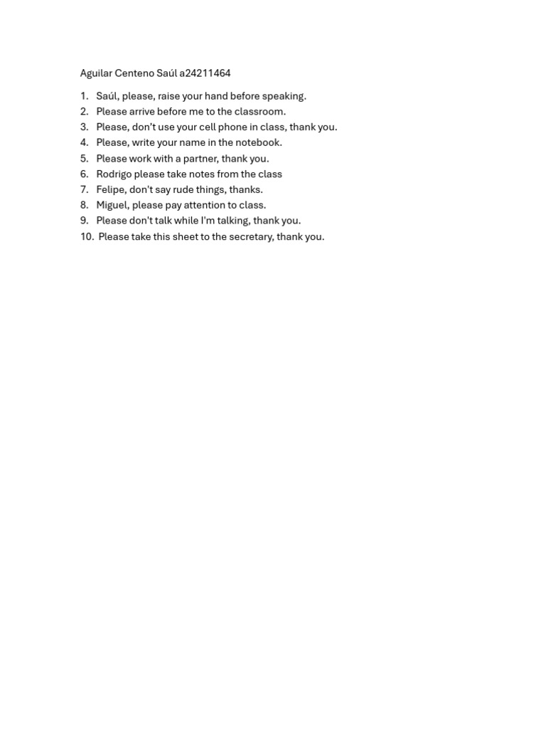 A24211464 Saúl Aguilar Centeno Elementary 1 Ada 2 | PDF