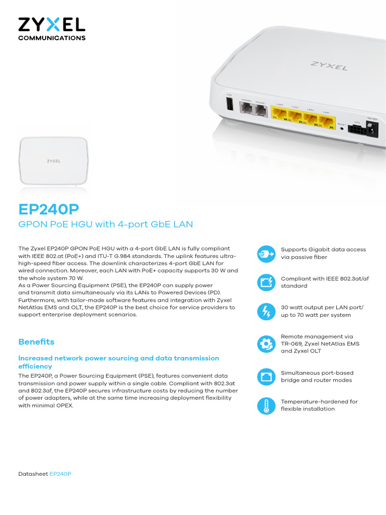 EP240P Datasheet 1 | PDF