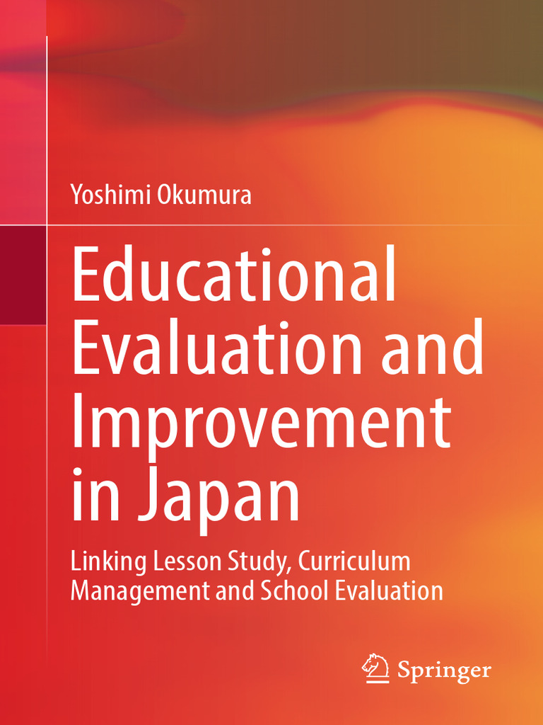 Educational Evaluation and Improvement in Japan | PDF | Curriculum ...