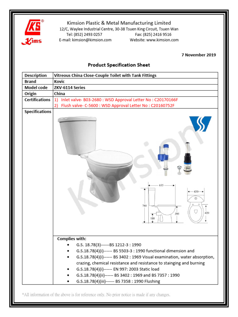 01-ZKV-6114 Catalogue | PDF