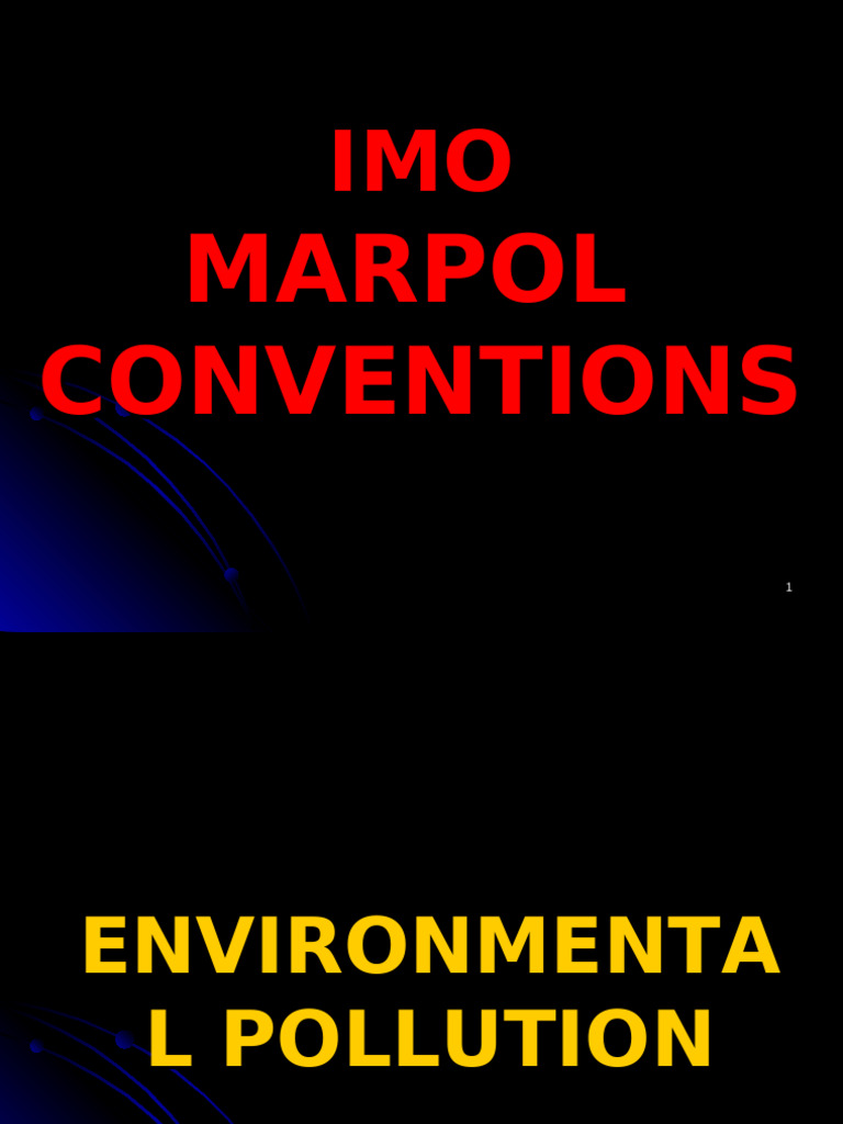 Marpol | PDF