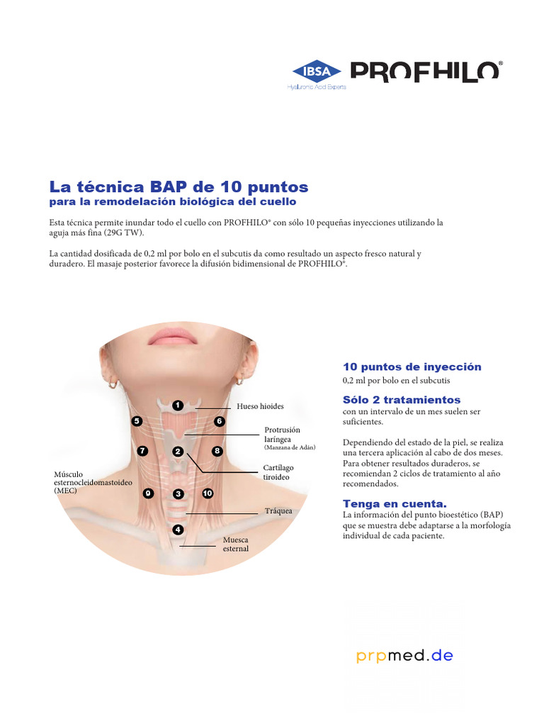 Técnica BAP Cuello ES | PDF