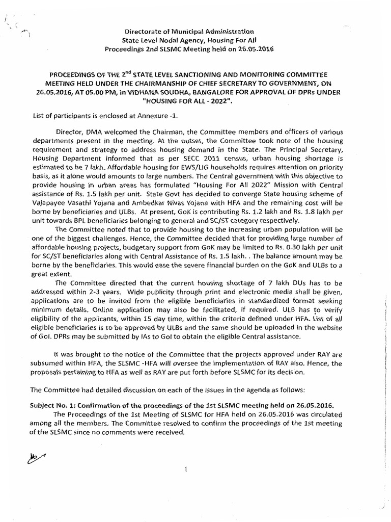 2nd SLSMC Proceeding Under HFA | PDF