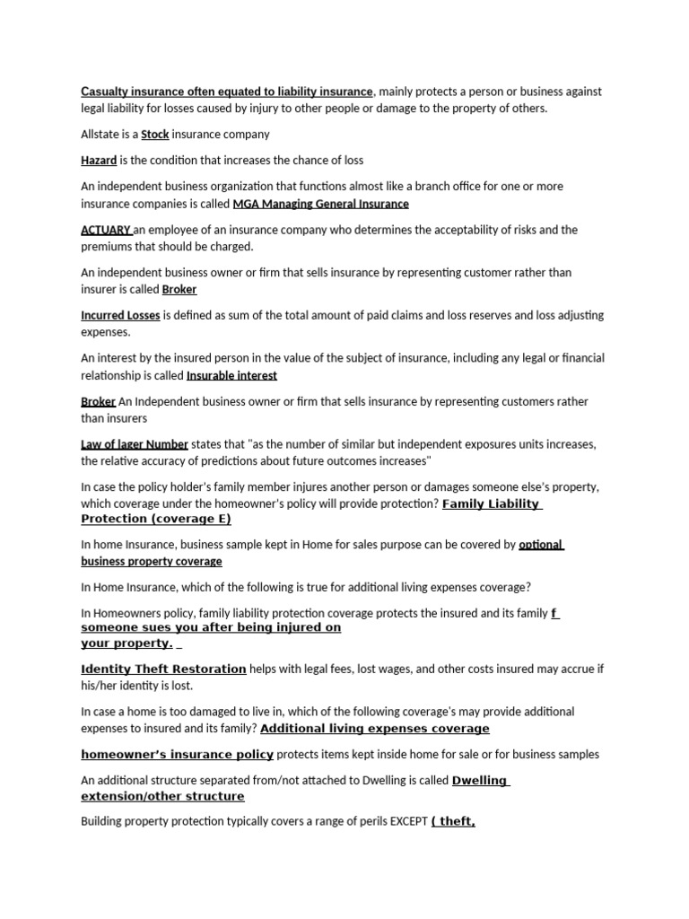 AIDA Questions | PDF | Insurance | Business